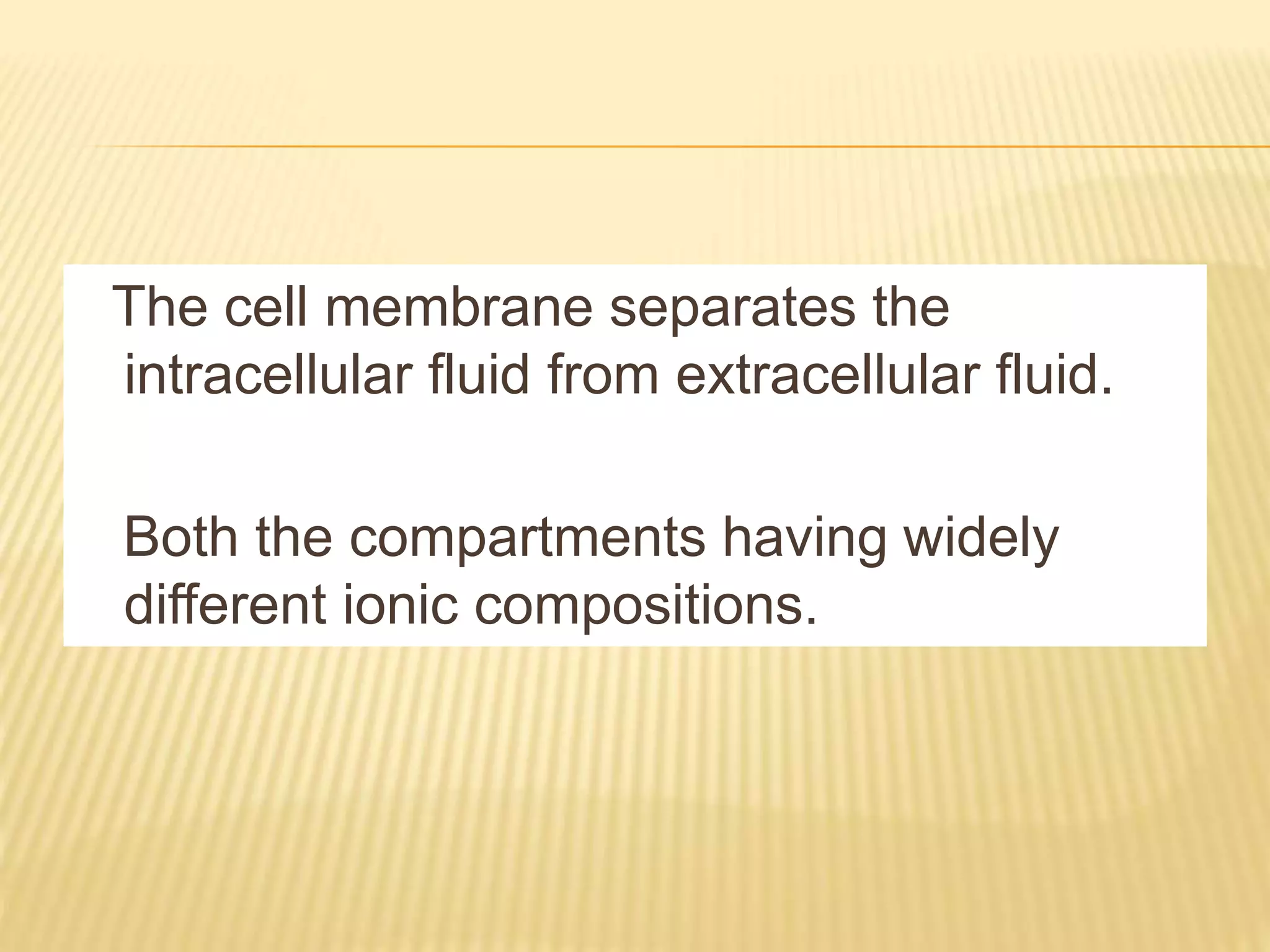Bioelectric potential | PPTX