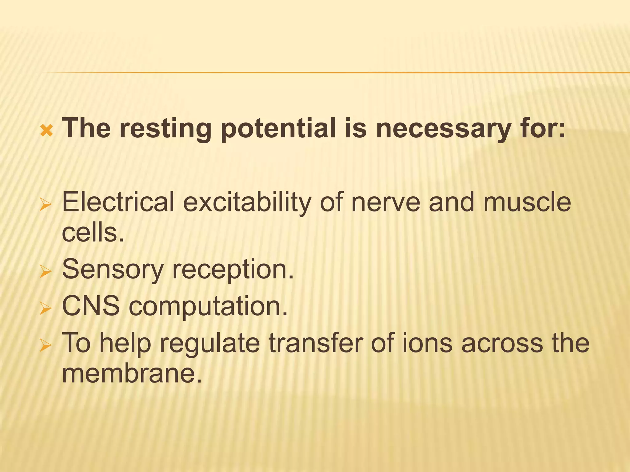 Bioelectric potential | PPTX