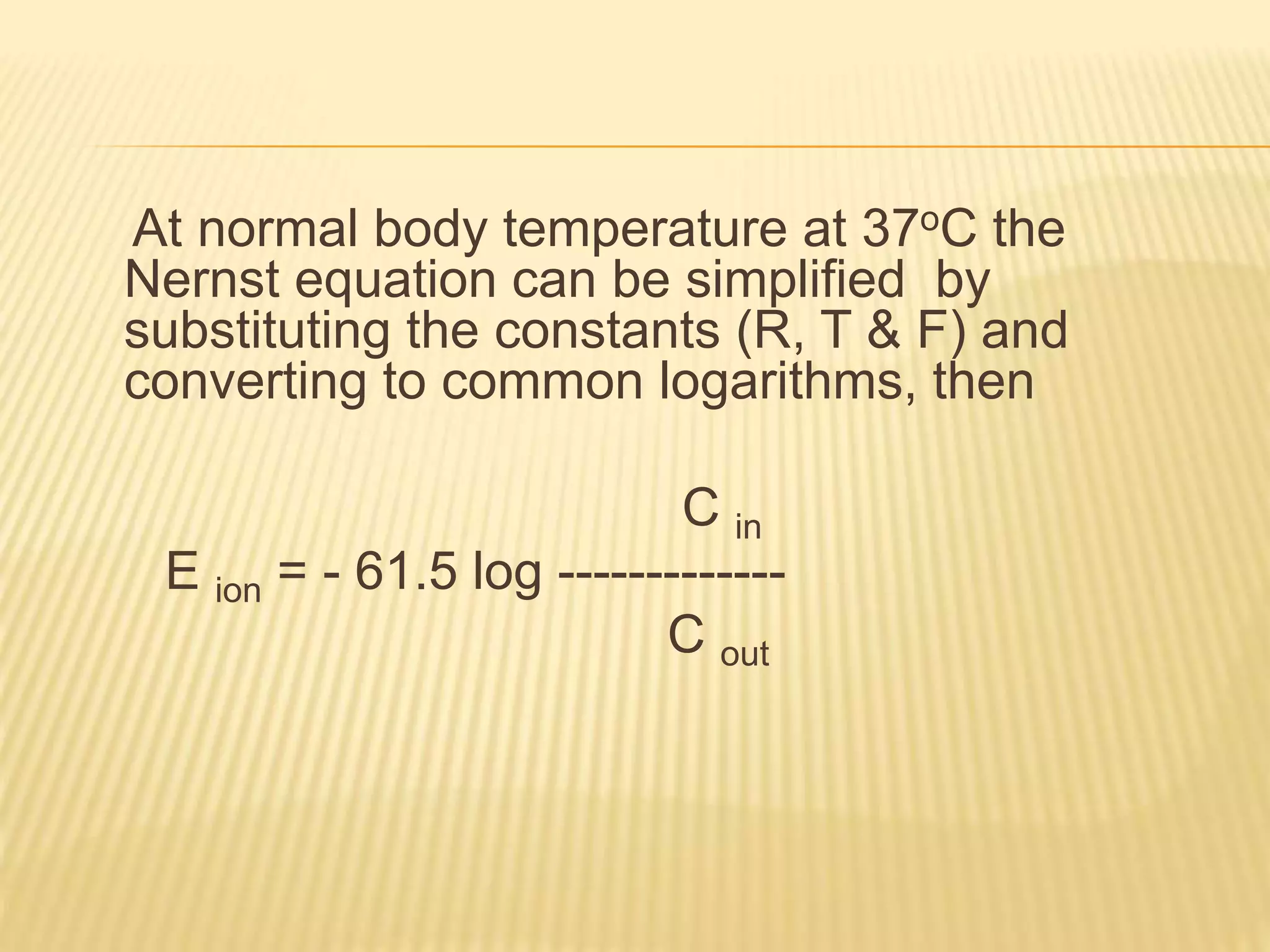 Bioelectric potential | PPTX