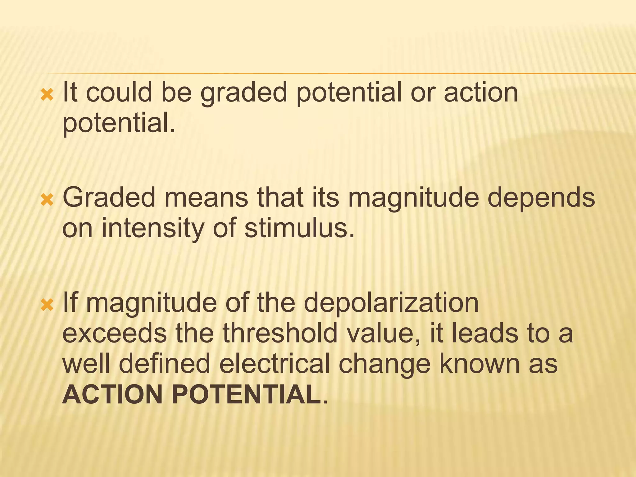 Bioelectric potential | PPTX