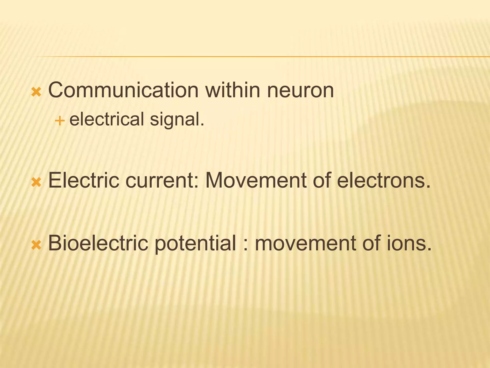 Bioelectric potential | PPTX