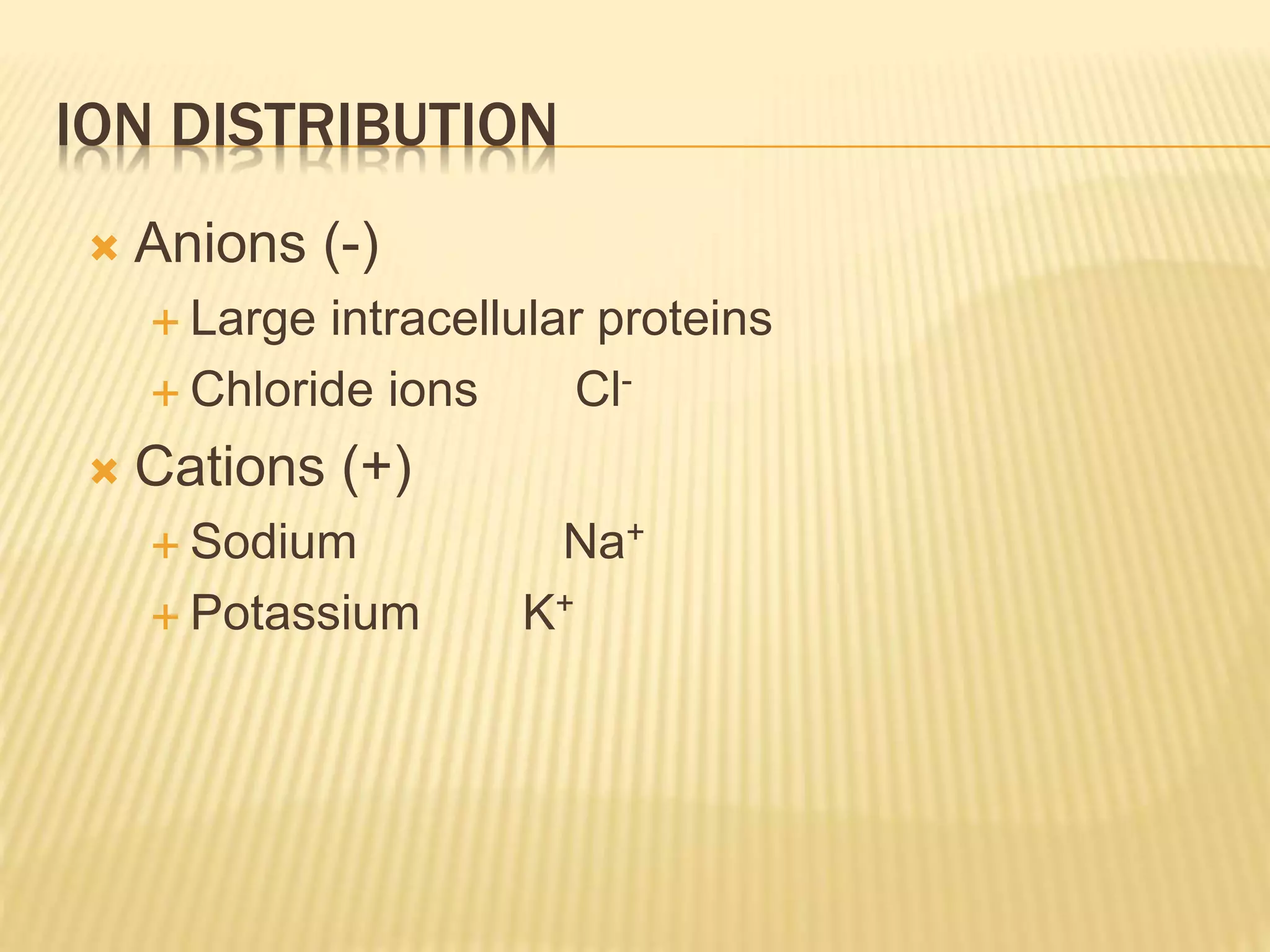 Bioelectric potential | PPTX