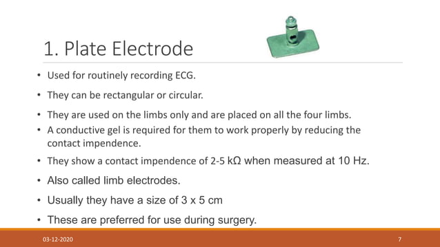 Bioelectrodes for ecg- Raghav Mishra | PPTX