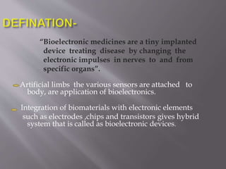 Bioelectronic medicine | PPTX