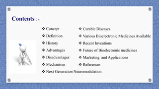 Bioelectronic medicine | PPTX