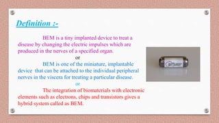 Bioelectronic medicine | PPTX