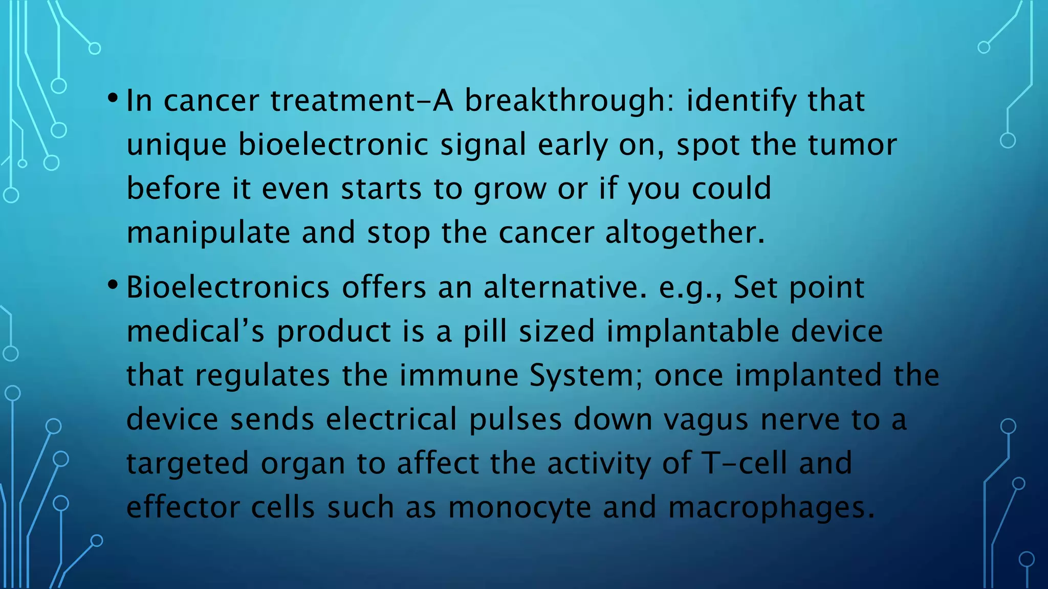 Bioelectronic medicine | PPTX