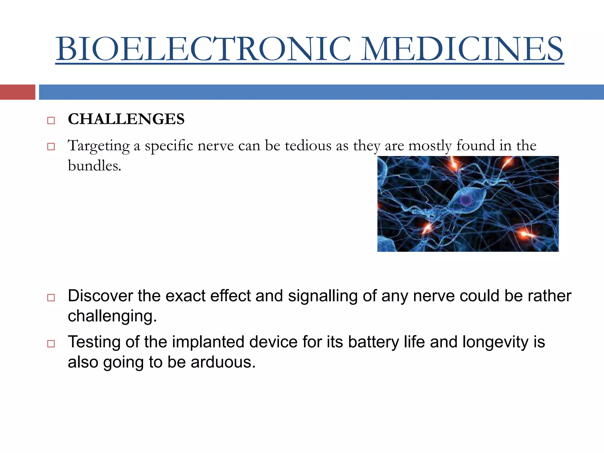 Bioelectronic medicines | PPTX