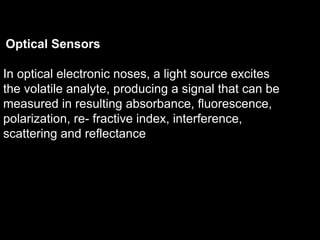 Basic concept and principles of bioelectronic nose.ppt