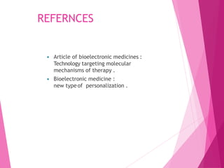 Bioelectronic medicine | PPTX | Brain and Nervous System Disorders ...