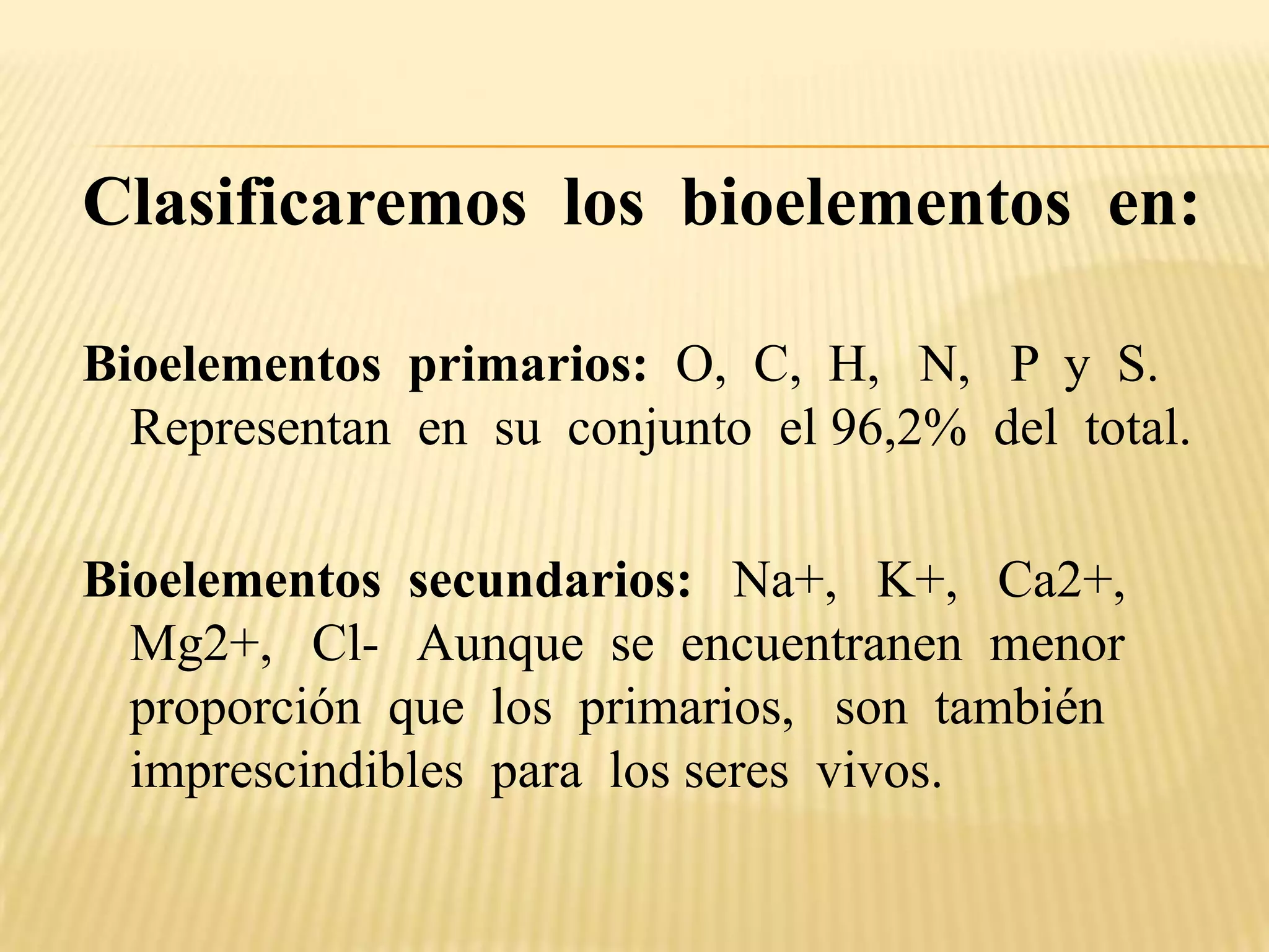 Bioelementos Y BiomoléCulas | PPT