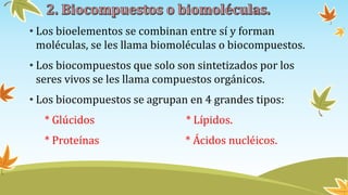 Bioelemntos y biocompuestos. | PPTX
