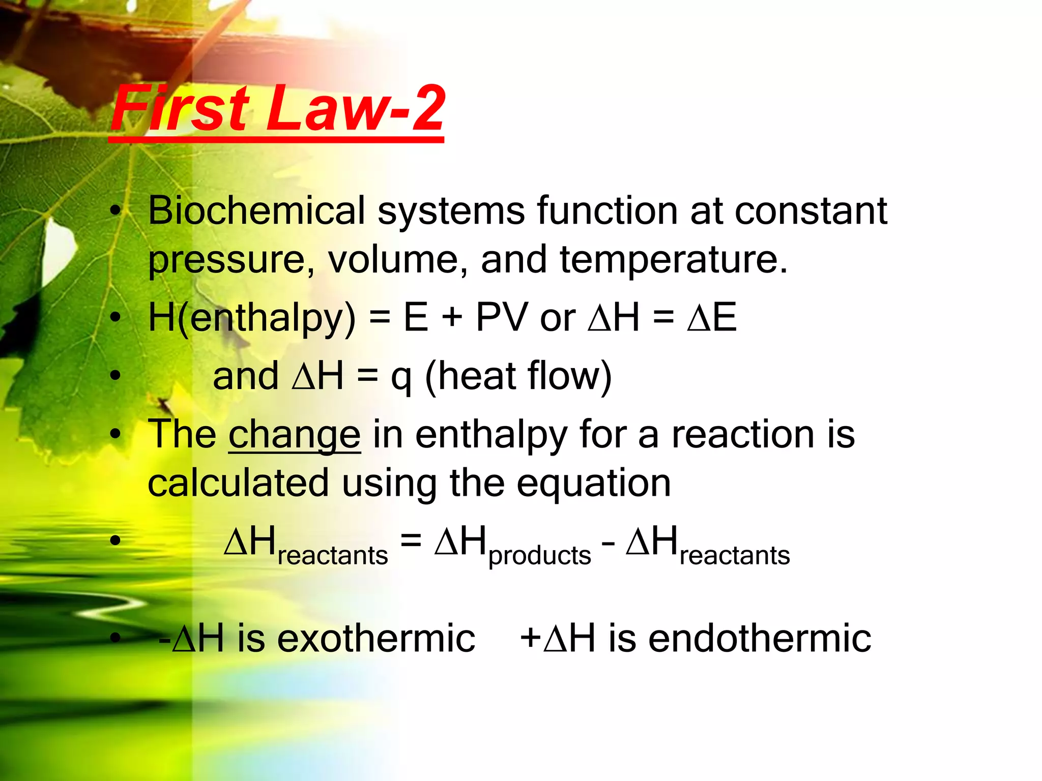 Bioenergetics | PPT