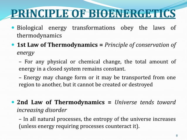 Bioenergetics | PPTX