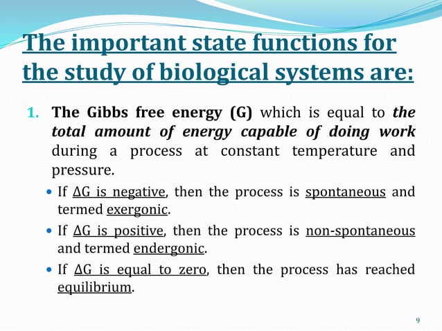 Bioenergetics | PPTX