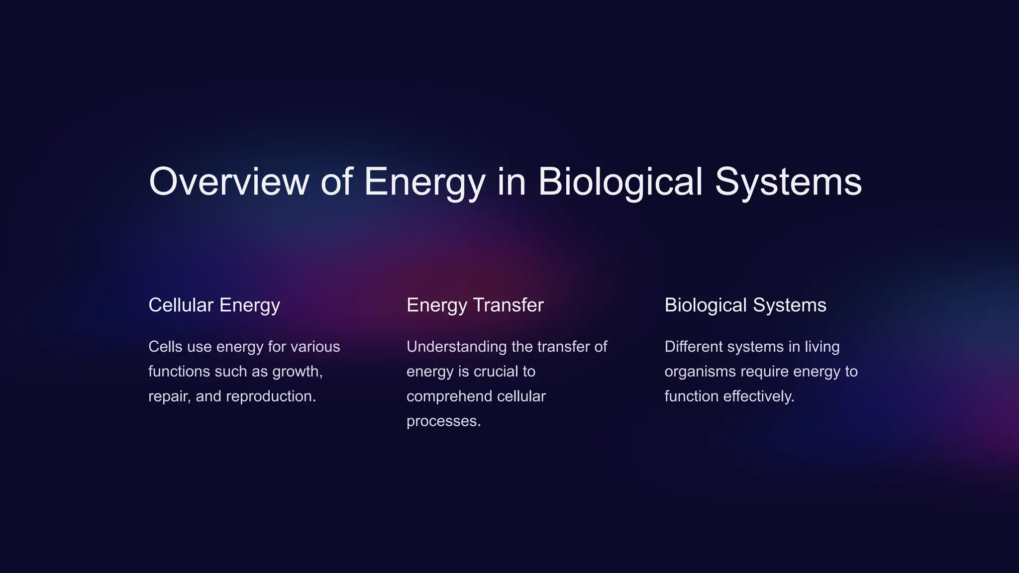 Biochemistry_Unit 1_Bioenergetics notes | PPTX