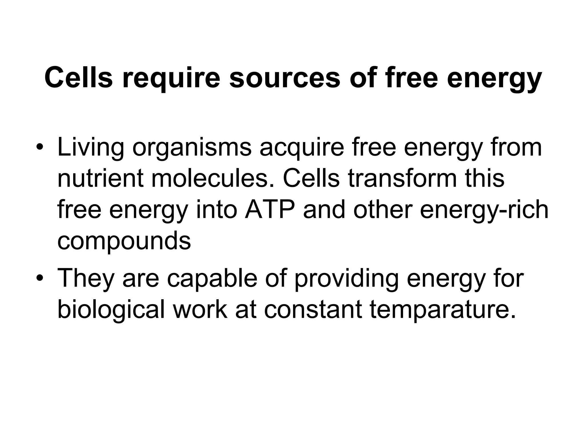 BIOENERGETICS of Metabolism of Various Metabolic Processes | PPT ...