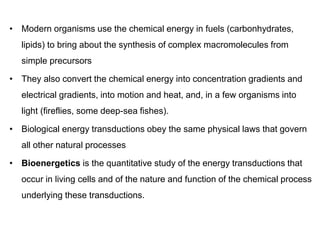 BIOENERGETICS AND THERMODYNAMICS, Actual free energy change | PPT