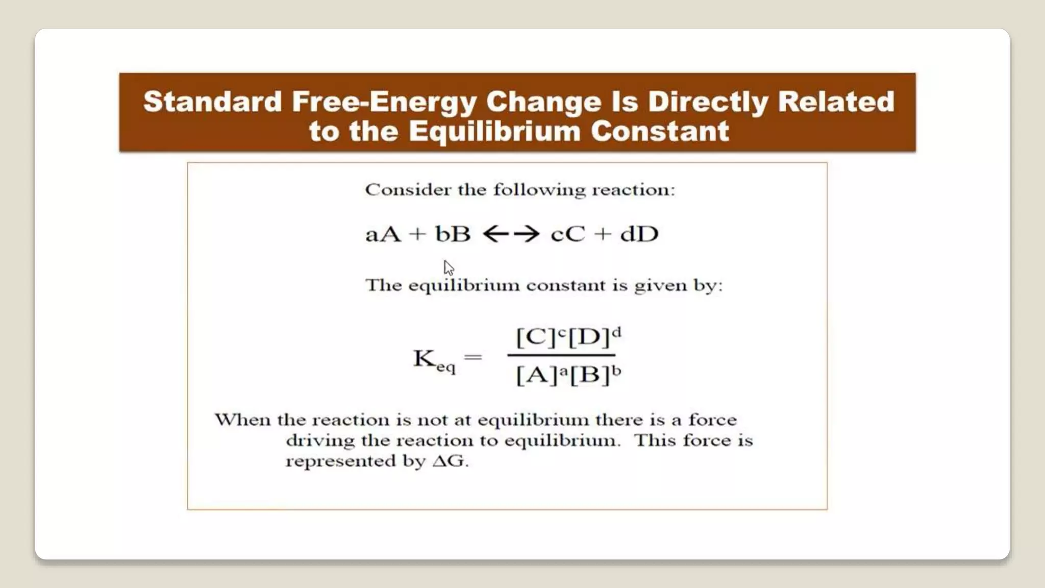 Ch 13 biochemistry-Bioenergetics and Thermodynamics (Enthalpy, Entropy ...