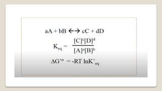 Ch 13 biochemistry-Bioenergetics and Thermodynamics (Enthalpy, Entropy ...