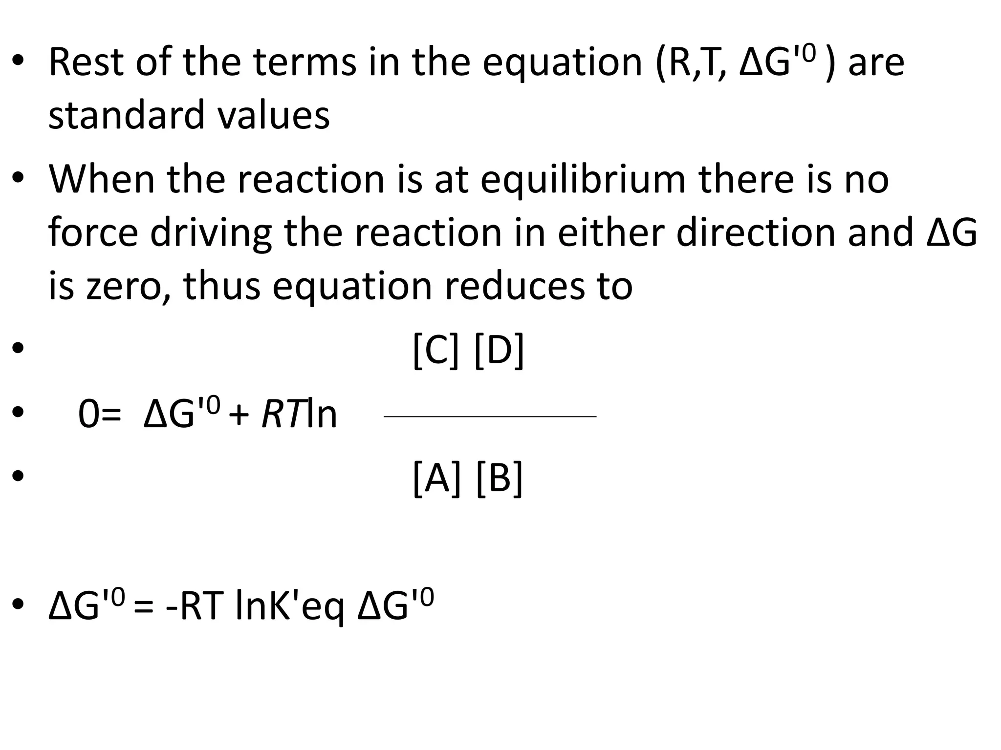 Bioenergetics and thermodynamics | PPTX
