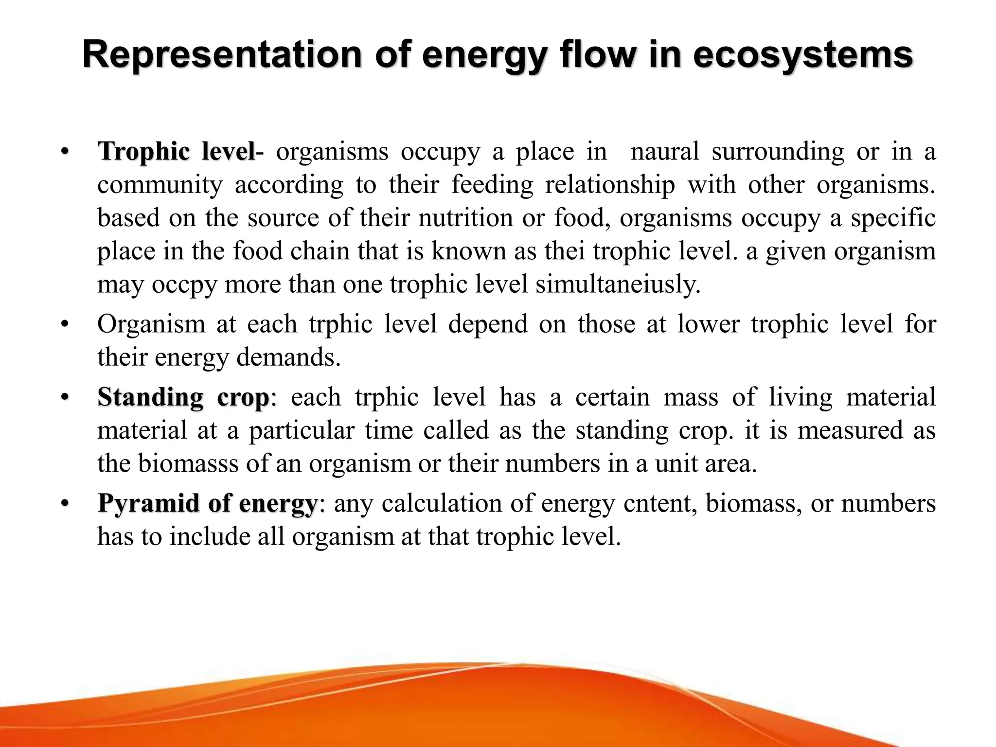 Bioenergetics of ecosystem | PPTX