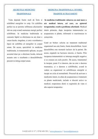 Bioenergiameridianeleenergeticesiaurainmedicinatraditionala ...