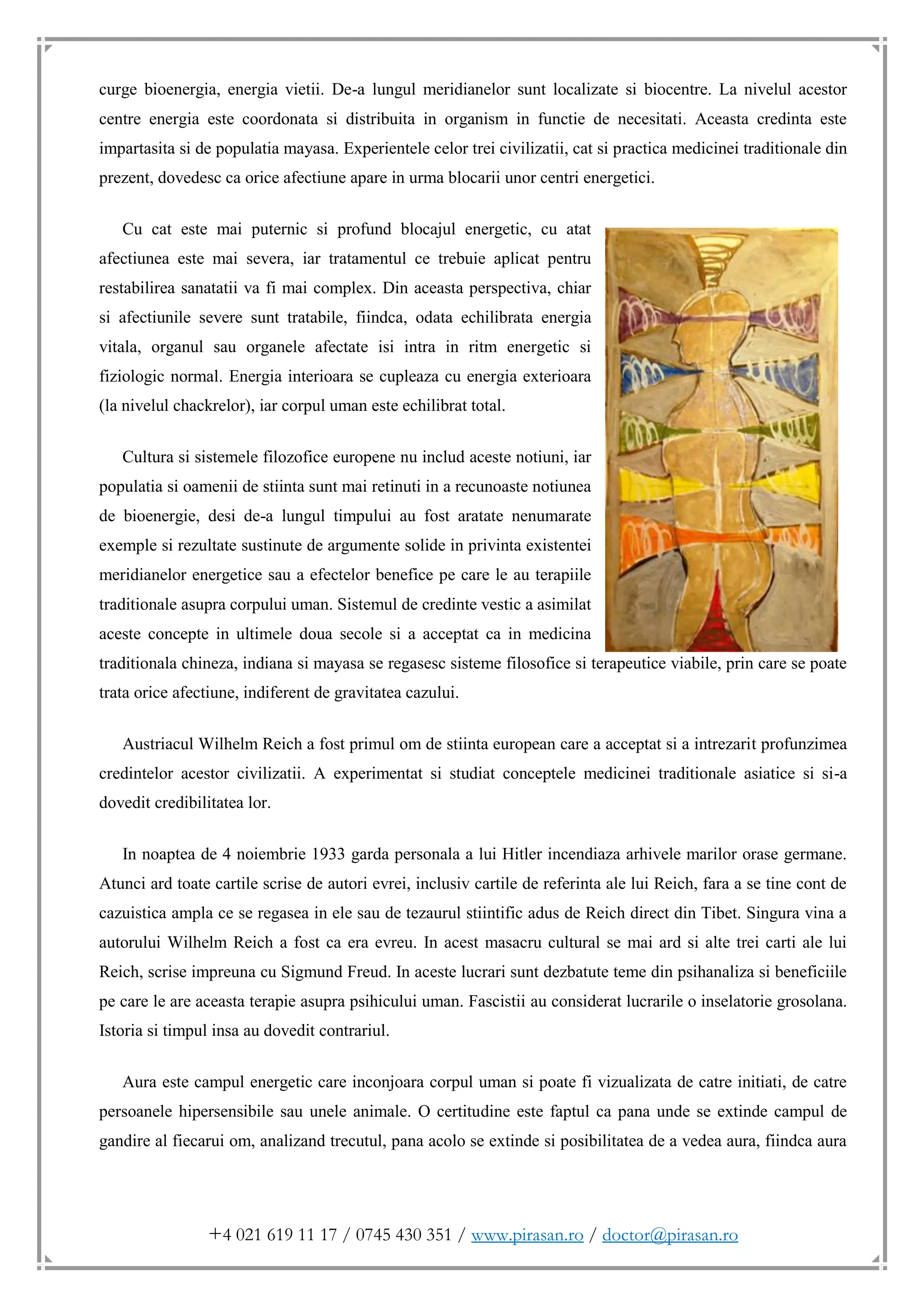 Bioenergia, meridianele energetice si aura in medicina traditionala | PDF