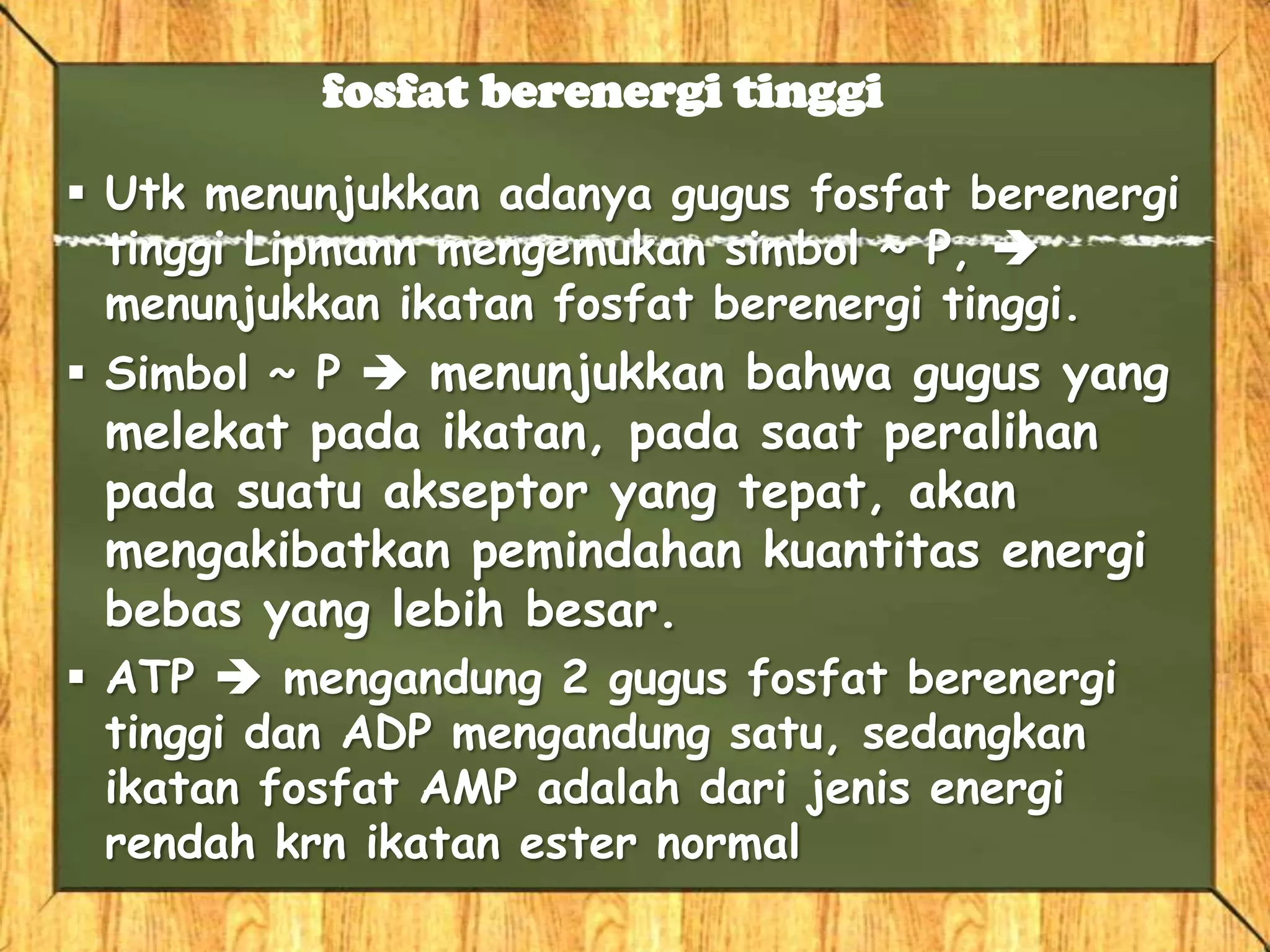 Bioenergitika | PPTX