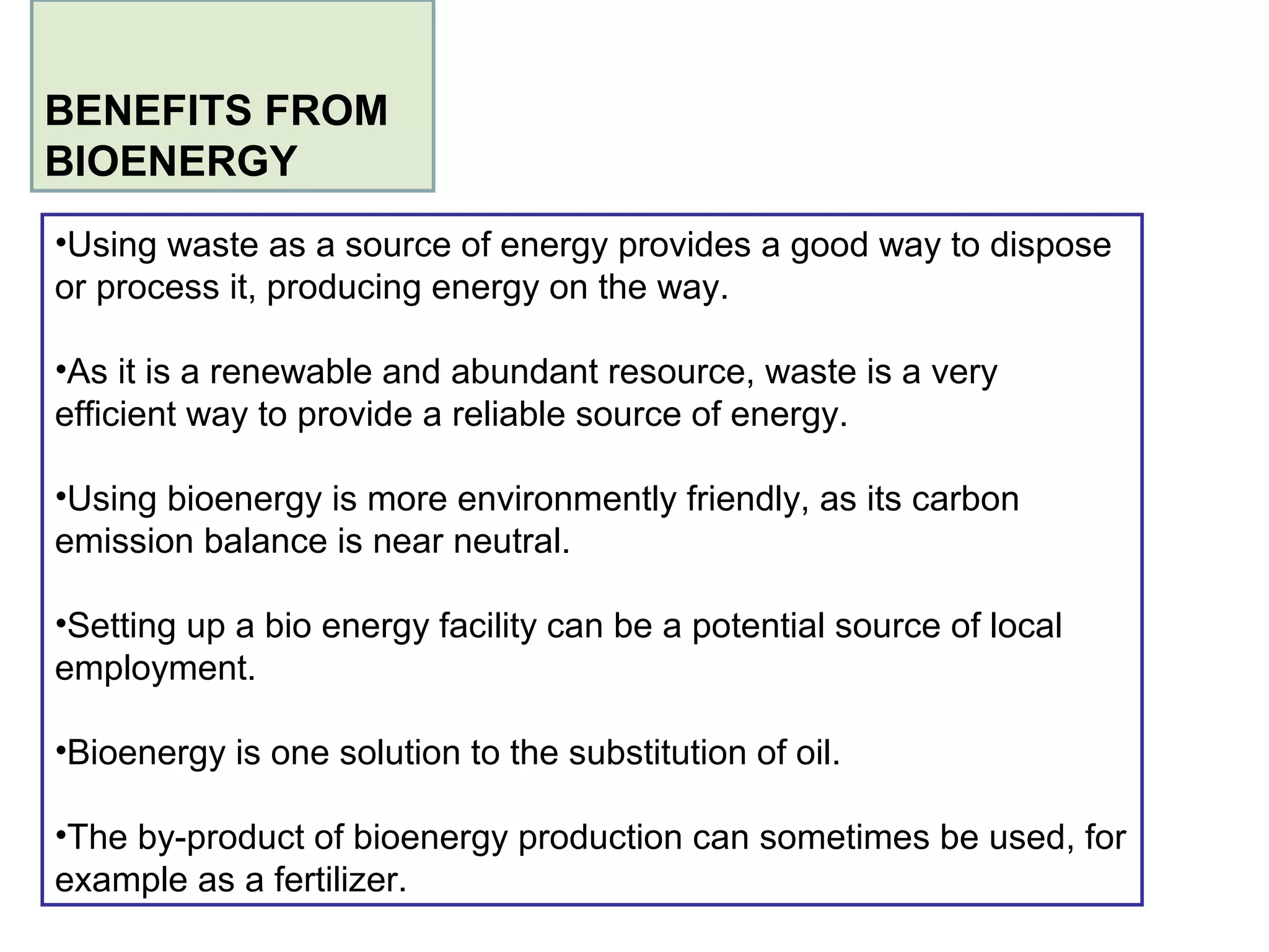 Bioenergy | PPT