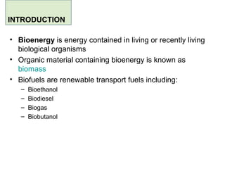 Bioenergy | PPT