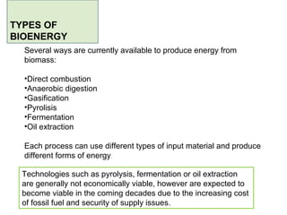 Bioenergy | PPT