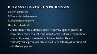 Bioenergy and biogas | PPTX