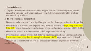 BIOENERY AND BIOFUELS.pptx bioenergy and biofuels | PPTX