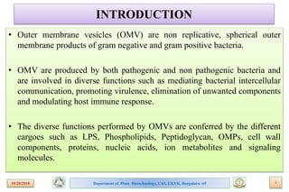Bioengineering bacterial outer membrane vesicles as vaccine platform | PPTX