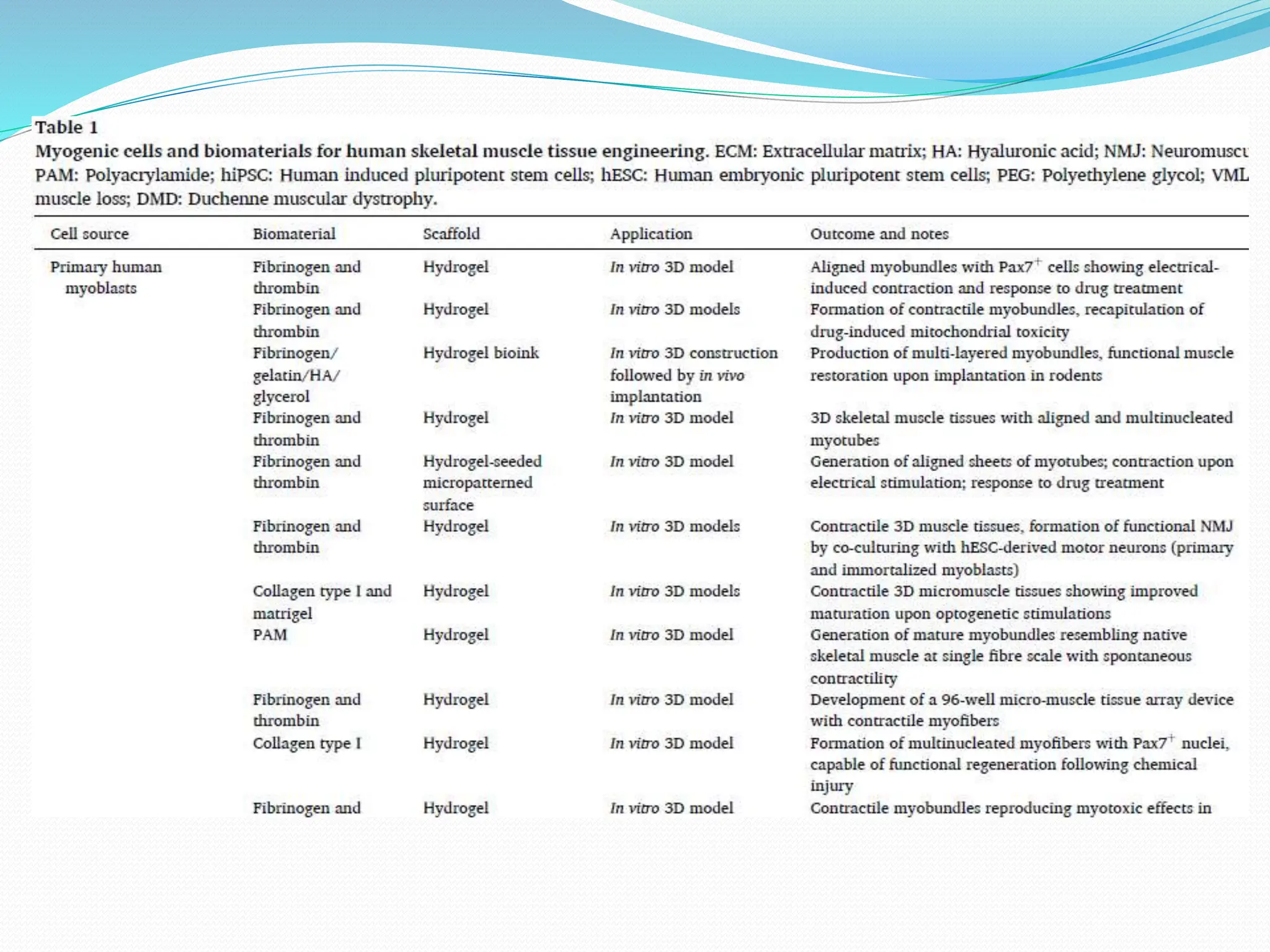 Bioengineering Human skeletal muscle.pptx