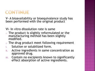 Bioeqivqlqnce studies | PPTX