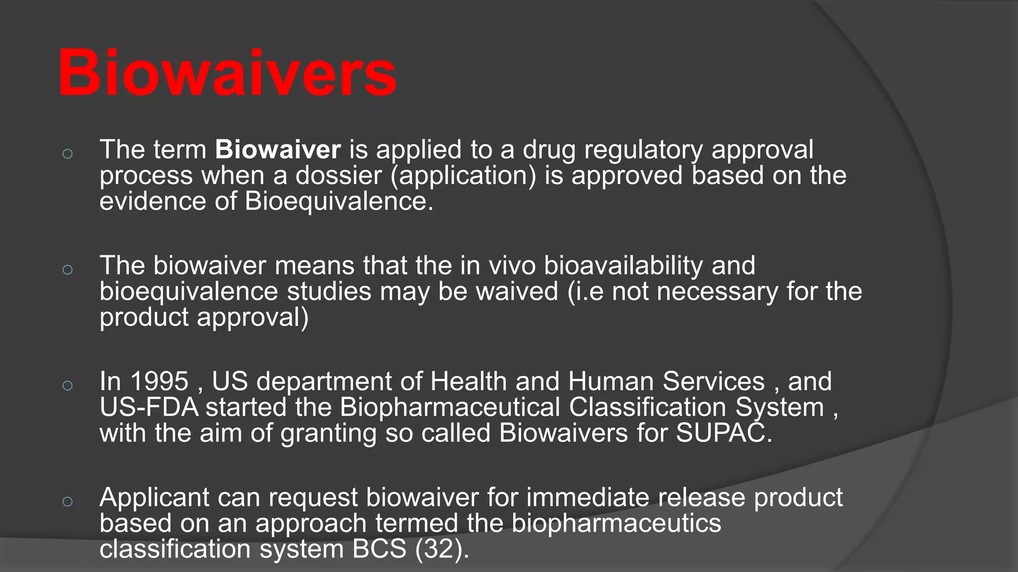 Bioequivalence and drug product assessment | PPTX