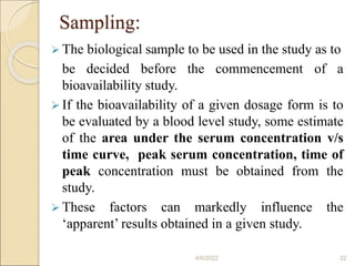 Bioequivalence protocol power point presentation | PPT