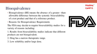 What are Bioequivalence studies? | PPT