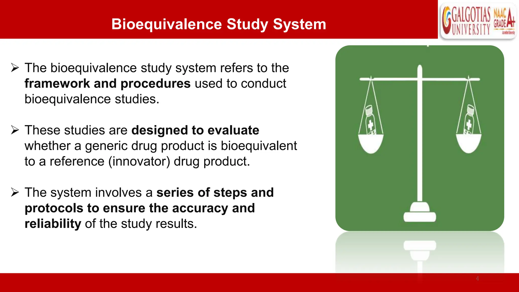 Advancements In BIOEQUIVALENCE STUDY DESIGN - 2024 | PPTX