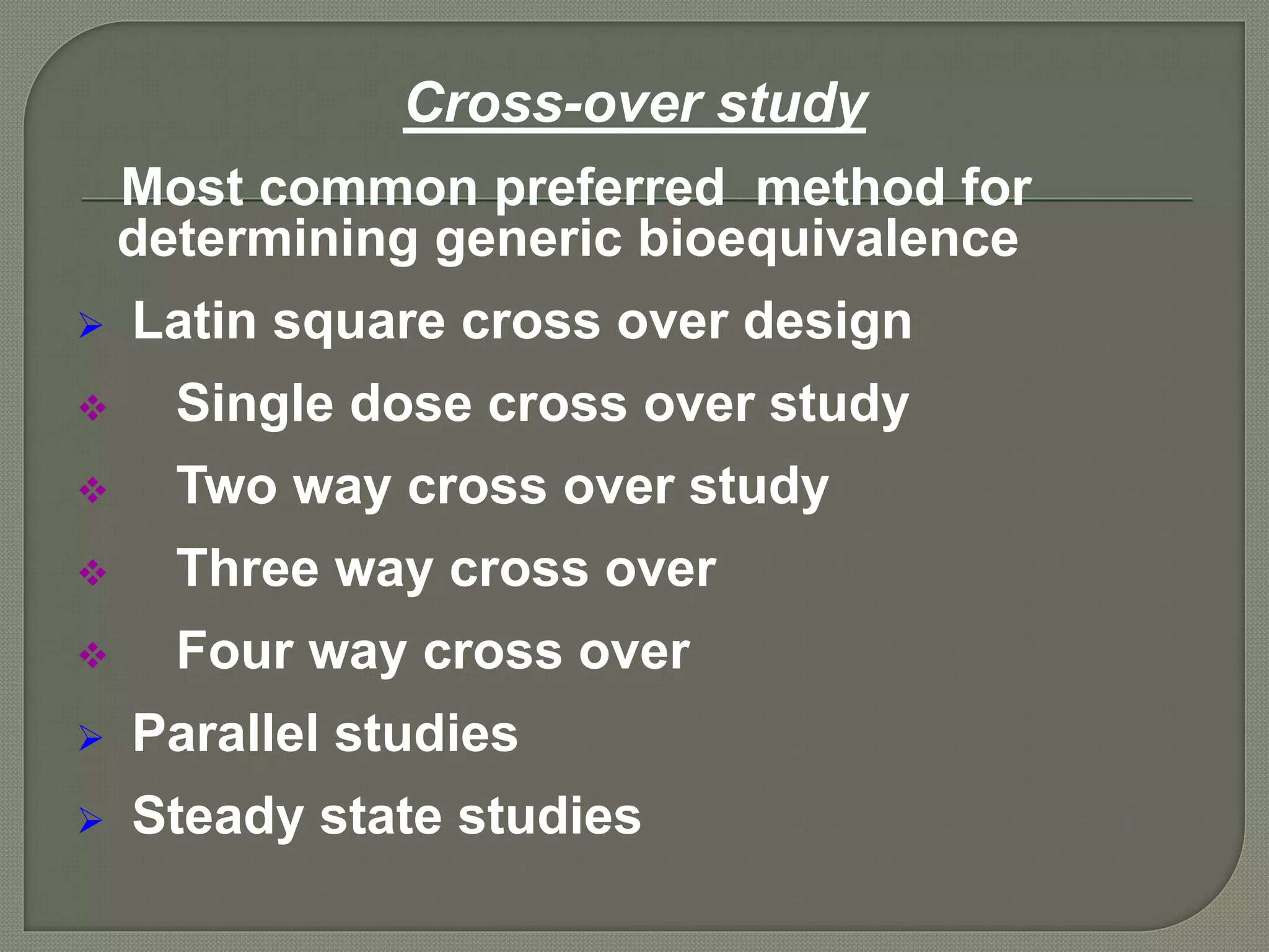 Bioequivalence stuides bioequivalance and its importance | PPTX