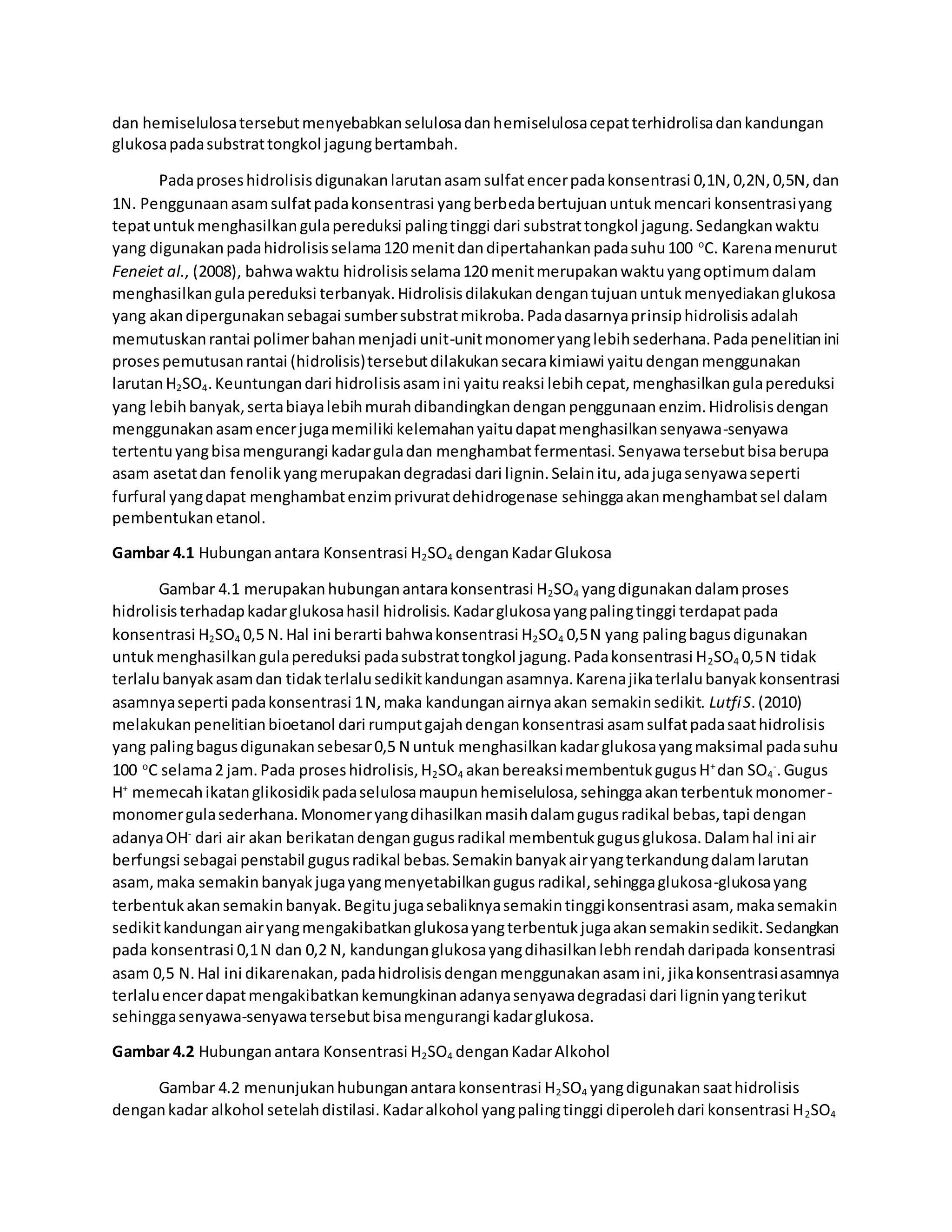 Bioetanol dari tongkol jagung | DOCX