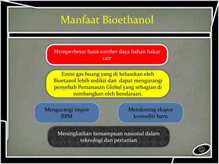Bio ethanol dari singkong | PPTX
