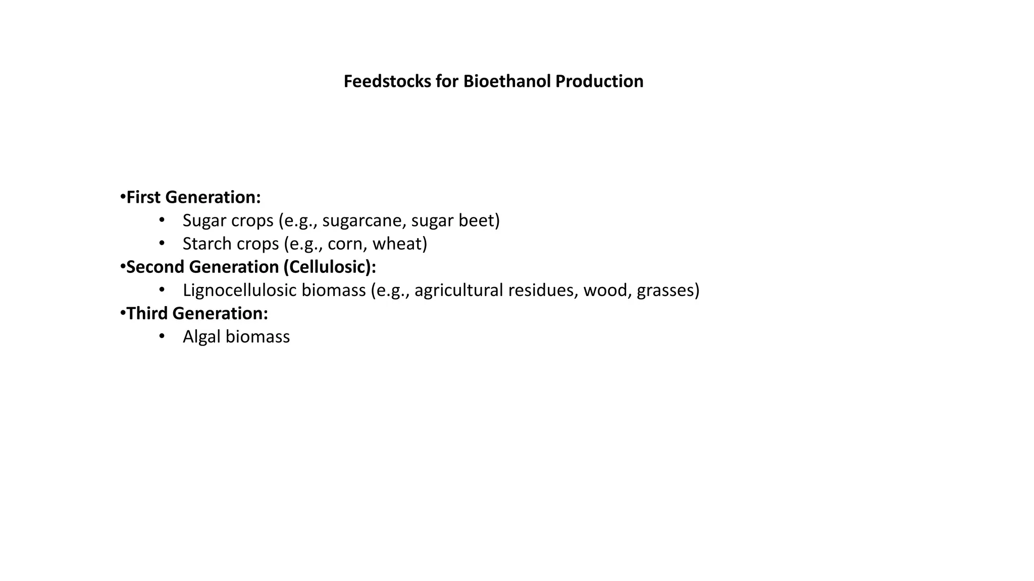 Introduction about Bioethanol production & its generation .pdf
