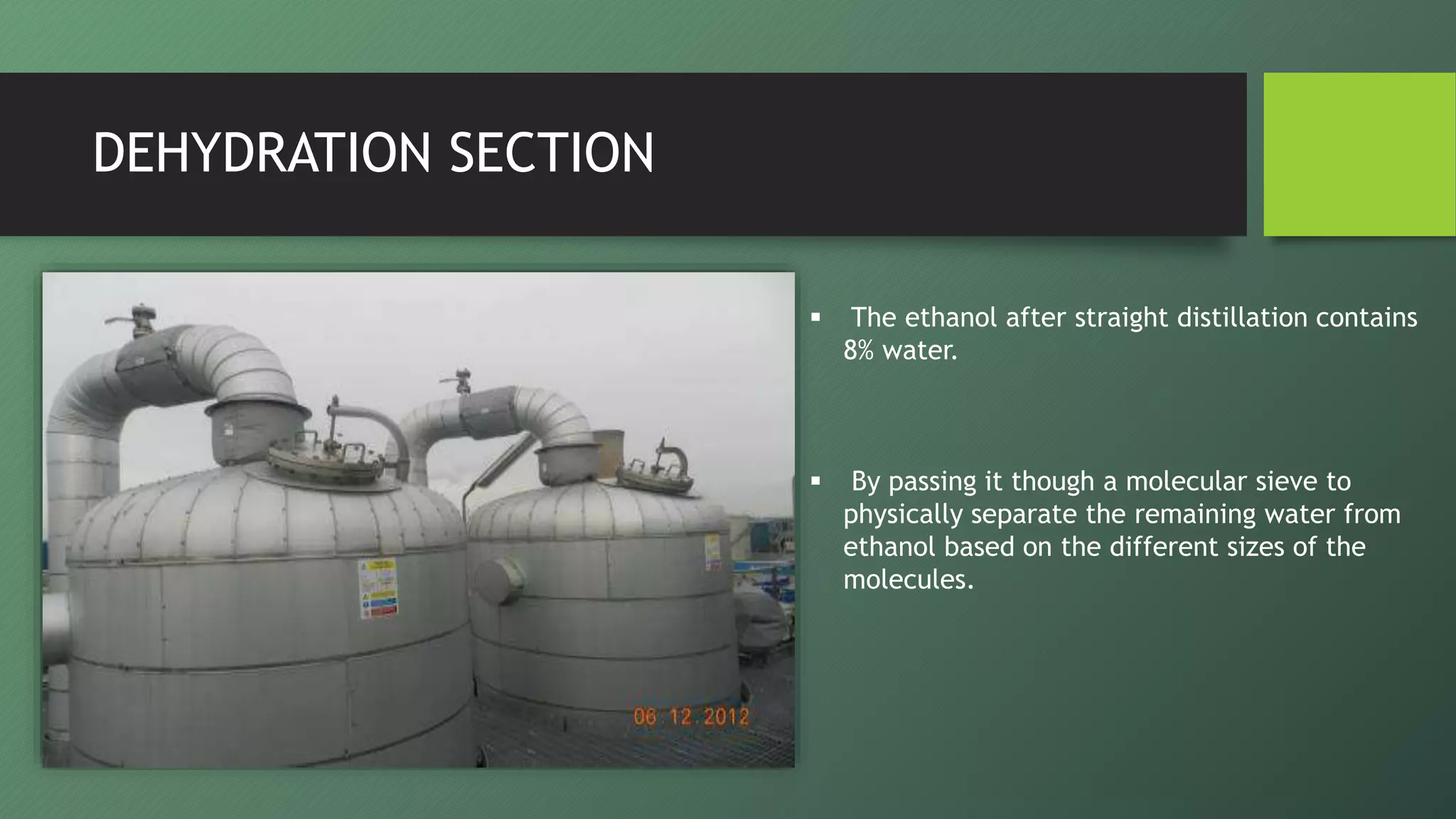 Bioethanol plant design | PPTX