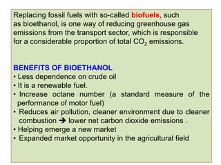 Bio-ethanol ppt Rajesh Kumar Kushwaha | PPT