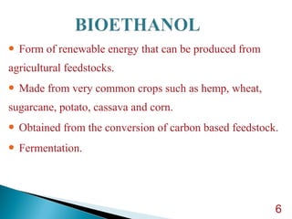 Bioethanol production | PPT