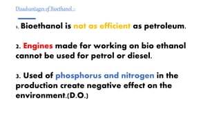 Bioethanol Production | PPTX