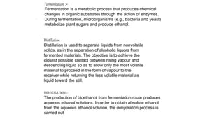 Bioethanol Production | PPTX